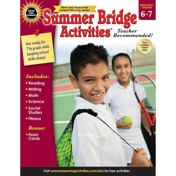 Carson Dellosa Summer Bridge Activities® Workbook, Grades 6-7 | CD ...
