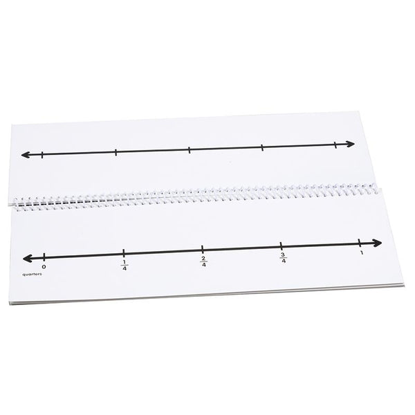 Didax Fraction Number Line Flip Book | DD-211791 – SupplyMe