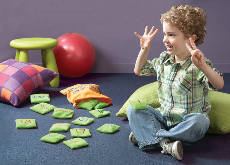 Educational Insights Number Bean Bags Ei 3047 Supplyme