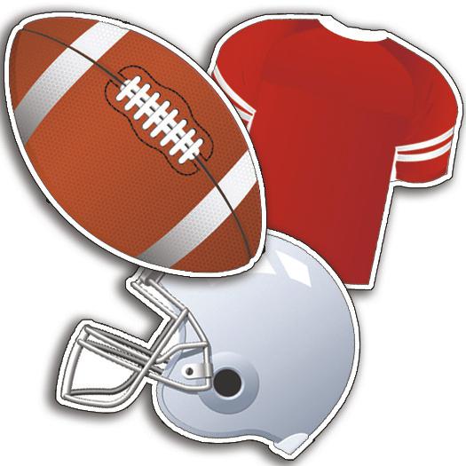 Eureka Football Assorted Cut-Outs | EU-841258 – SupplyMe