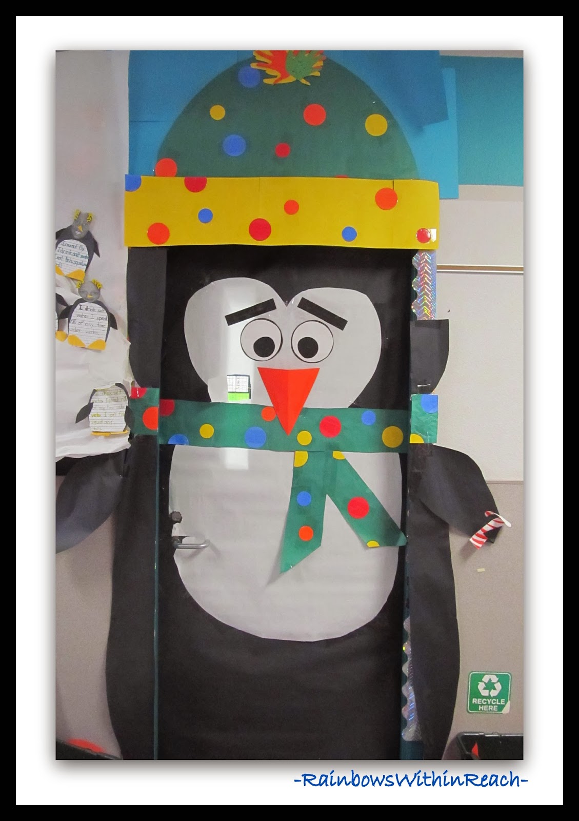 Winter Classroom Door Decoration Winter Penguins Winter Classroom Door