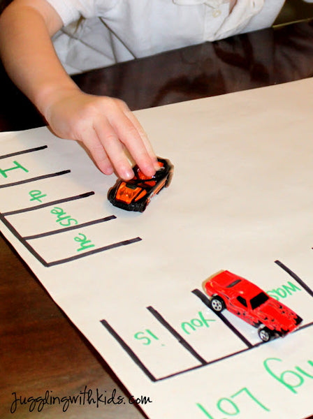 Literacy Center Activity - Sight Word Parking Lot – SupplyMe
