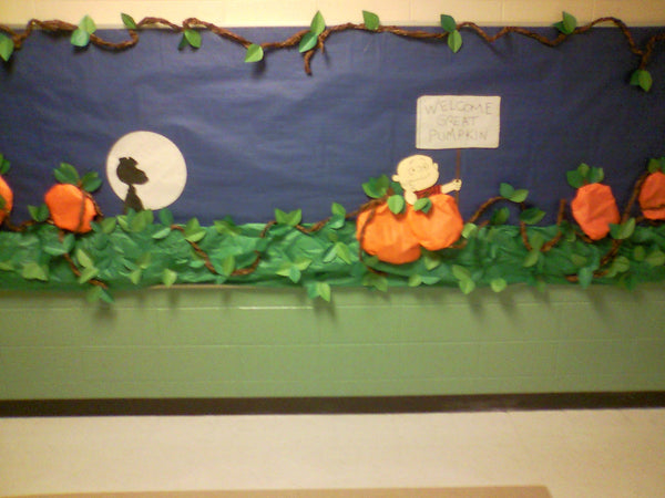 Welcome Great Pumpkin! - Snoopy Themed Halloween Bulletin Board – SupplyMe