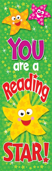 Trend Enterprises You are a Reading Star Bookmarks | T-12035 – SupplyMe