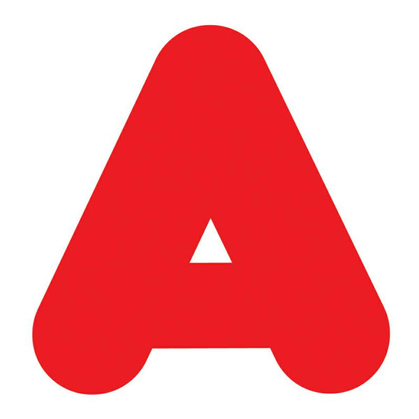 Trend Enterprises Red 3-Inch Casual Uppercase Ready Letters® | T-79002 ...