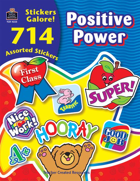 Teacher Created Resources Positive Power Sticker Book | TCR4225 – SupplyMe